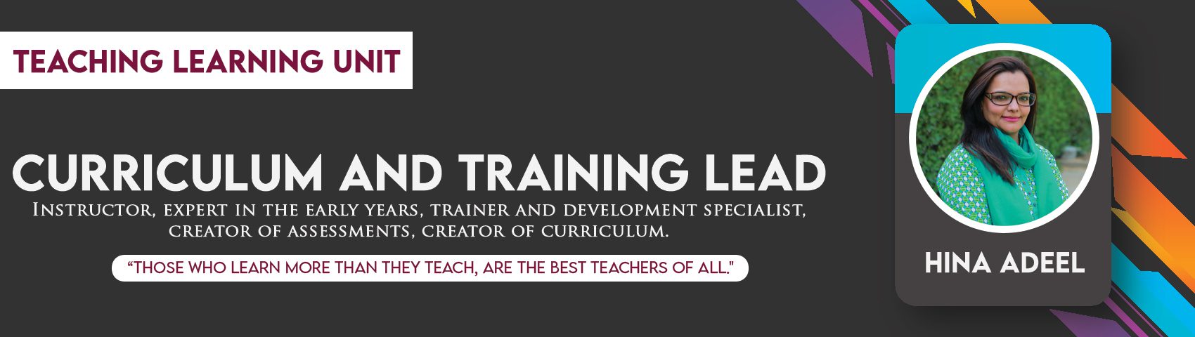 Teacher's Learning Unit | The Academy